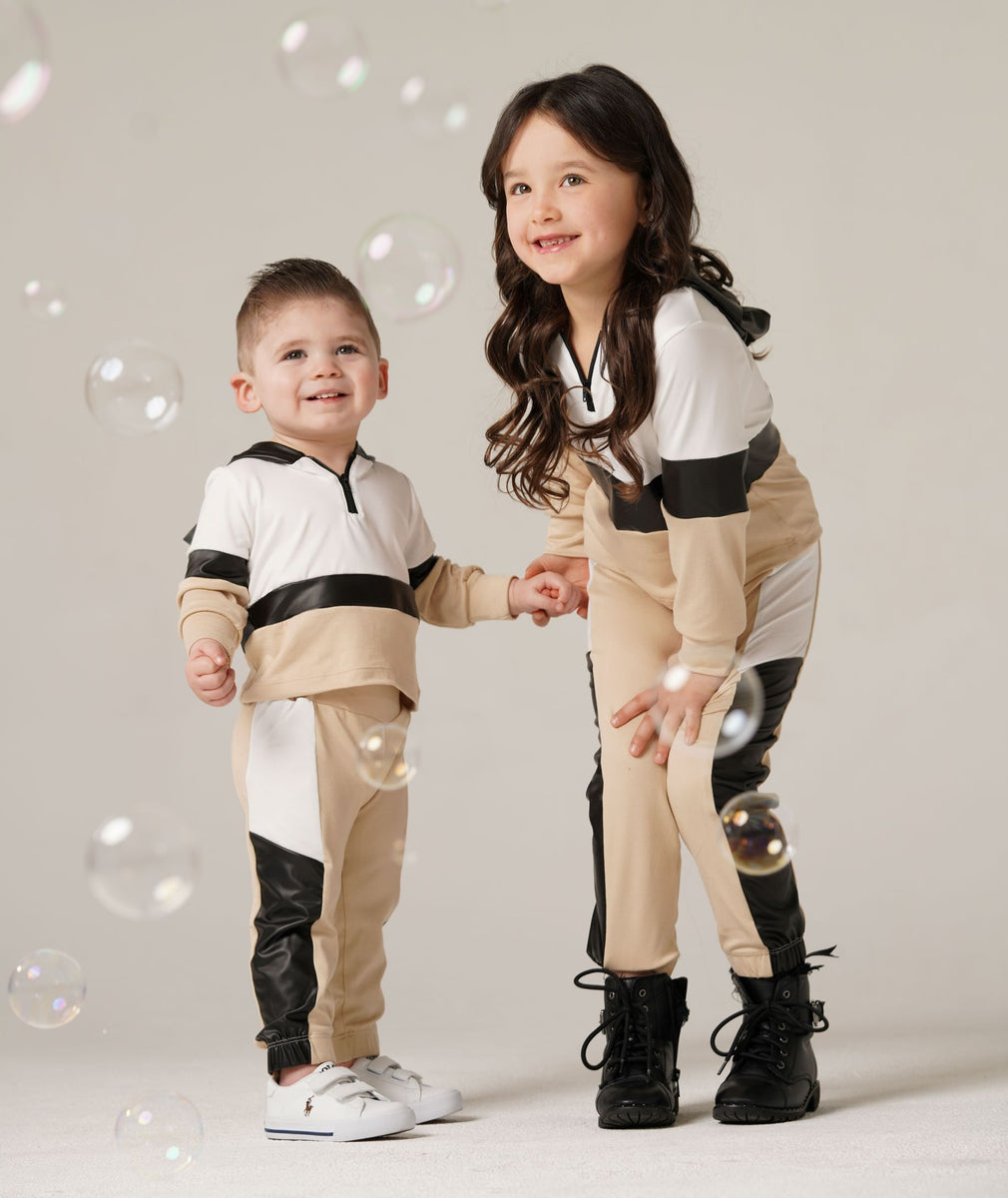 COLORBLOCK ZIPPER SET – BOUJIE KIDZ